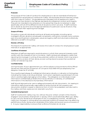 Fillable Online 004.EMPLOYEES CODE OF CONDUCT.docx Fax Email Print ...