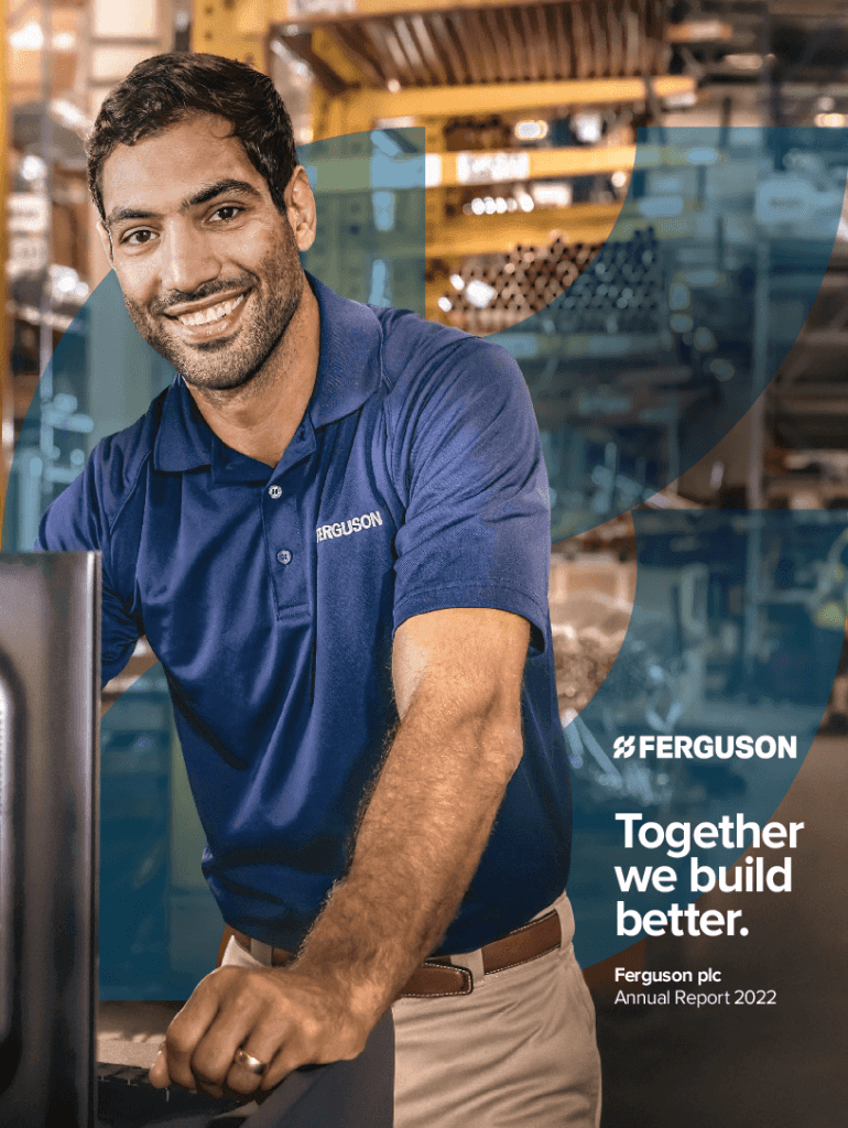 Fillable Online Ferguson PLC Announces Ferguson Files Form 10-K with ...