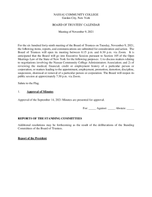 Fillable Online the following items, reports, and communications are ...