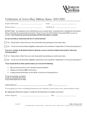 Fillable Online Military Employment Verification Fax Email Print ...