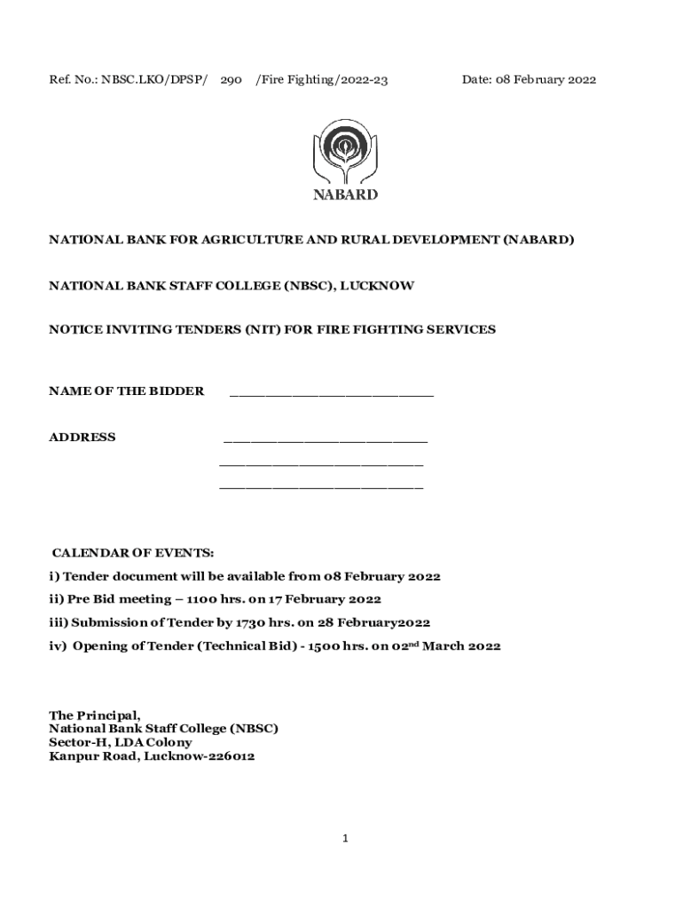 Fillable Online Request for Proposal (RFP) for Selection of ...