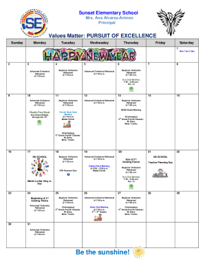 Fillable Online Sunset ES GGC 1.13.22 - Sunset Elementary School Fax ...