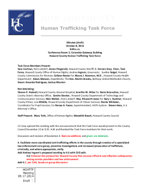 Fillable Online Task Force on Human Trafficking - Howard County Council ...