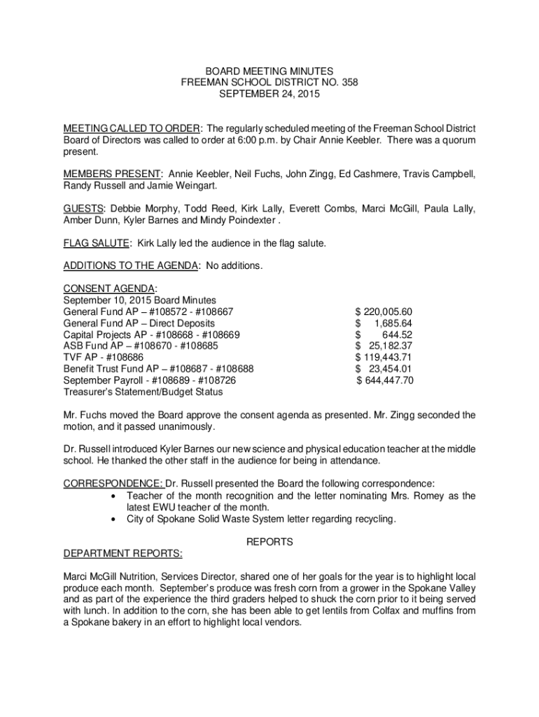 Fillable Online GUESTS: Debbie Morphy, Todd Reed, Kirk Lally, Everett ...