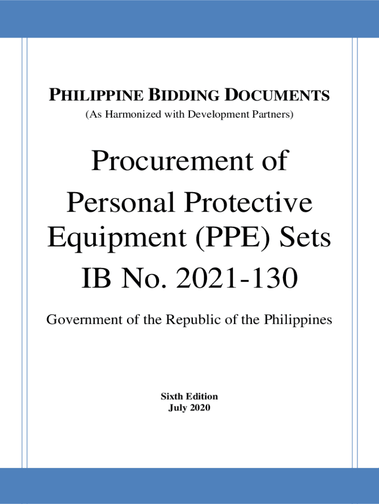 Fillable Online doh gov INVITATION TO BID - BSP Fax Email Print - pdfFiller