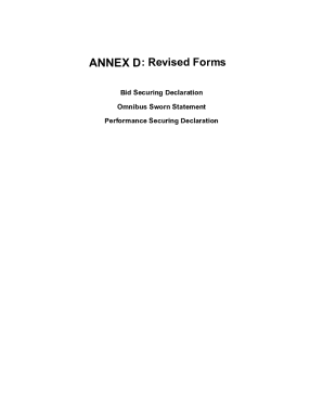 Fillable Online Annex B: Revised Forms Fax Email Print - pdfFiller