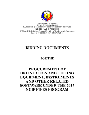 Fillable Online National Commission on Indigenous Peoples Fax Email Print - pdfFiller