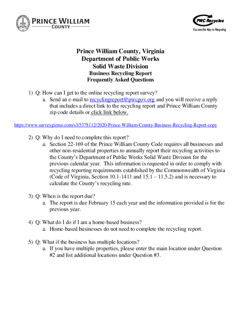 Fillable Online Department of Solid Waste Management Fax Email Print ...