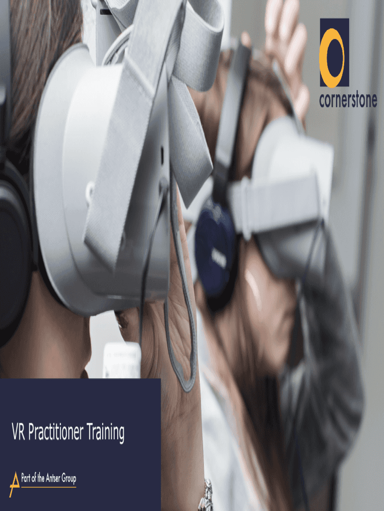 Fillable Online VR Practitioner Training Cornerstone Fax Email Print ...