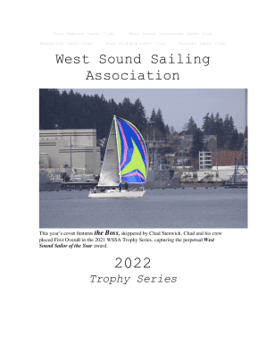 Fillable Online Port Madison Yacht ClubWest Sound Corinthian Yacht Club ...