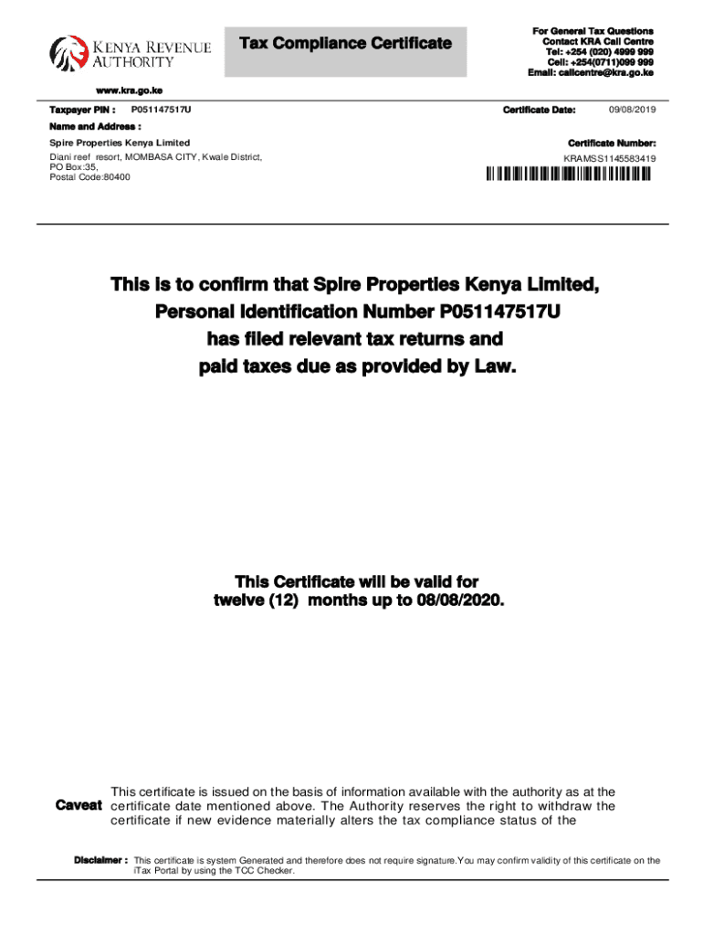 Fillable Online KRA: Home Fax Email Print - pdfFiller