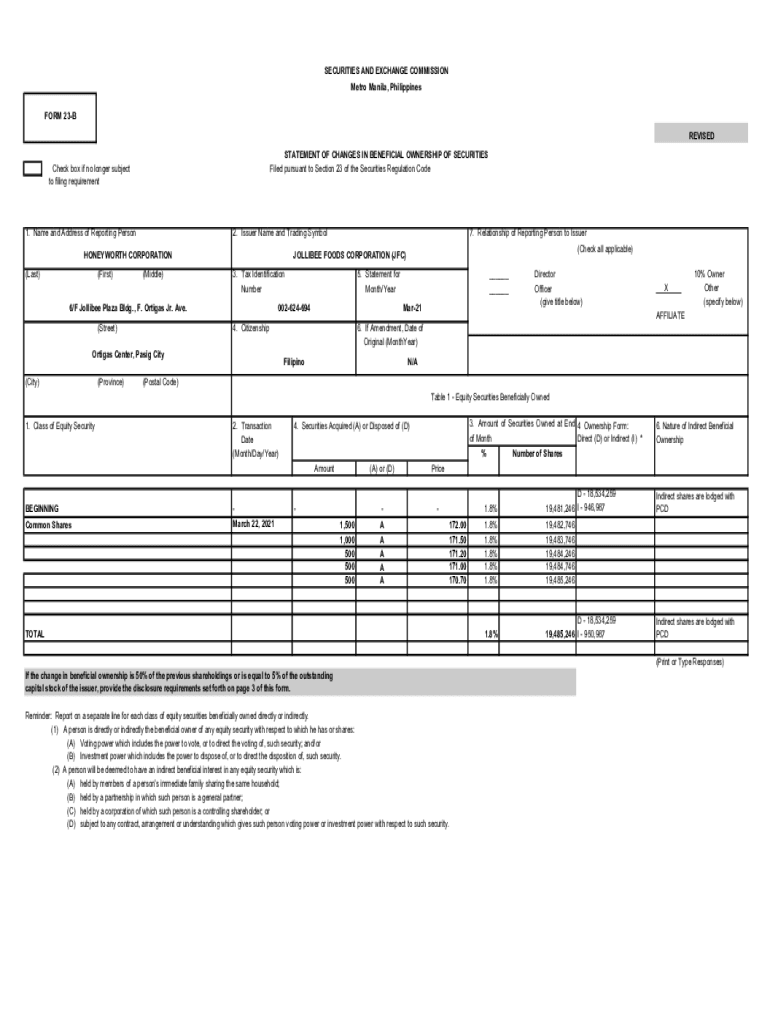 Fillable Online HONEYWORTH CORPORATION Fax Email Print - pdfFiller