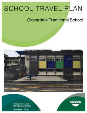 Fillable Online School Travel Plan Lansdowne FINAL - District of ...
