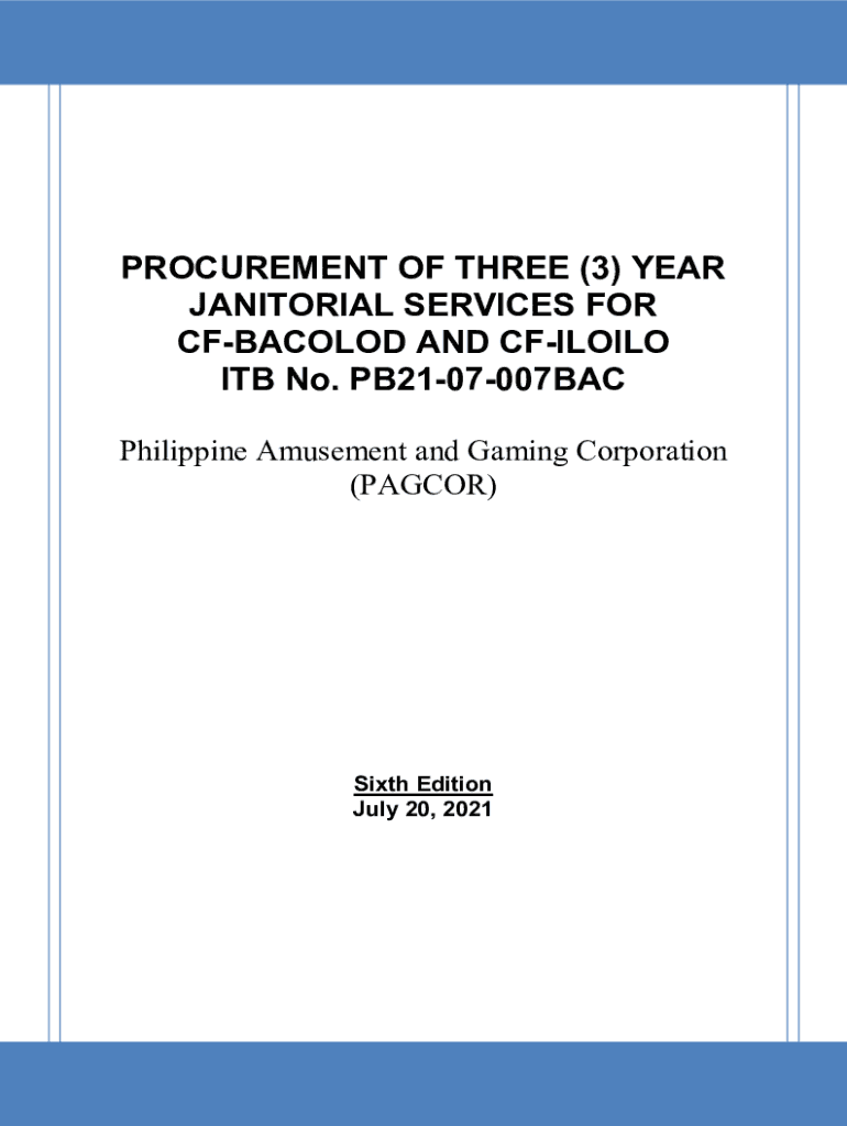 Fillable Online PBDs 6thEdition-Template as ITB No. PB21-07-07BAC Fax ...