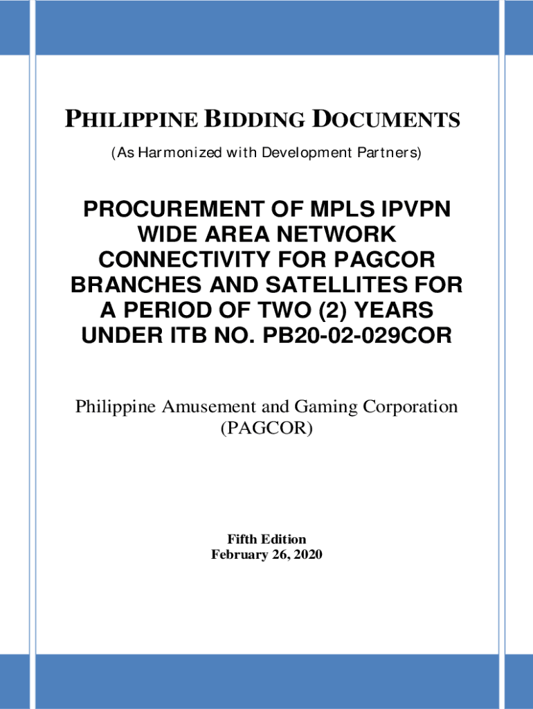 Fillable Online Procurement of IP Telephone - PAGCOR Fax Email Print - pdfFiller
