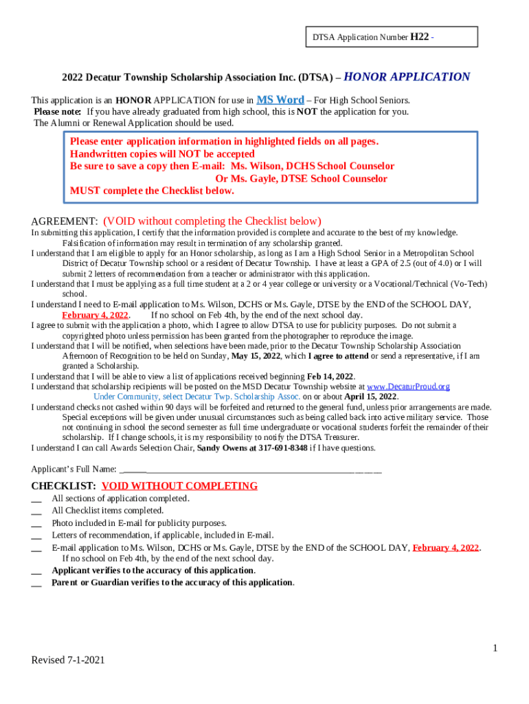 Scholarship Ination - St. Joseph's Catholic High School Doc Template | pdfFiller