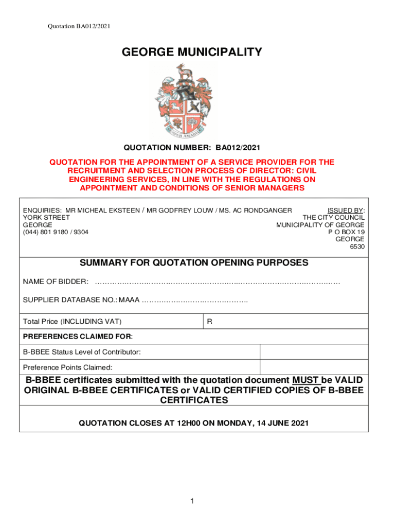 Fillable Online DIRECTOR OF TRANSPORTATION - City of Tucson - JobAps ...