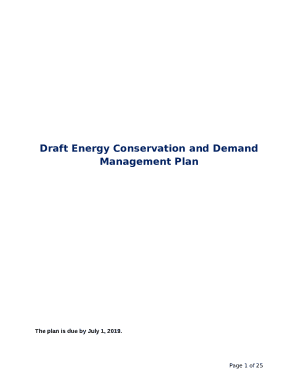 Draft Energy Conservation and Demand Management Plan - efis fma csc gov ...