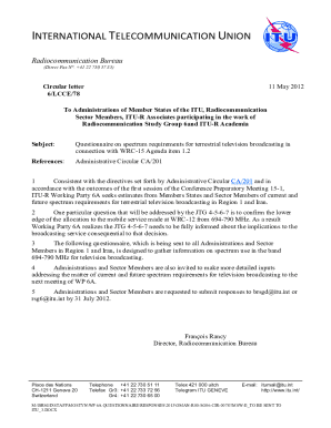 Fillable Online Circular letter Fax Email Print - pdfFiller