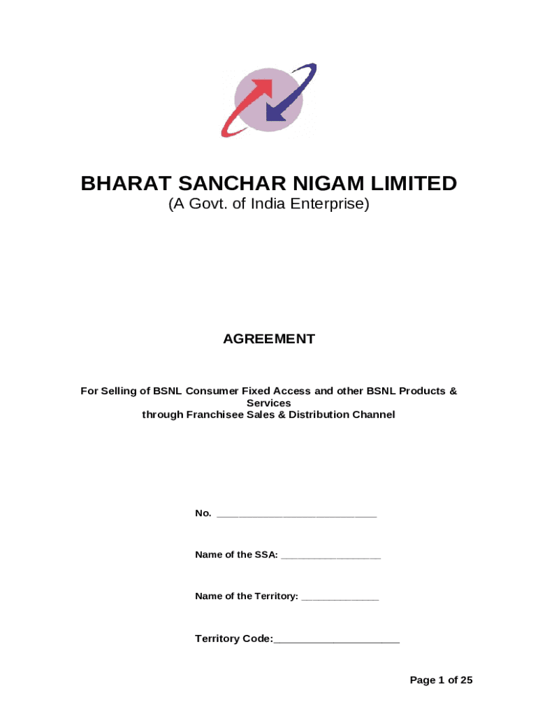 bsnl full Doc Template | pdfFiller