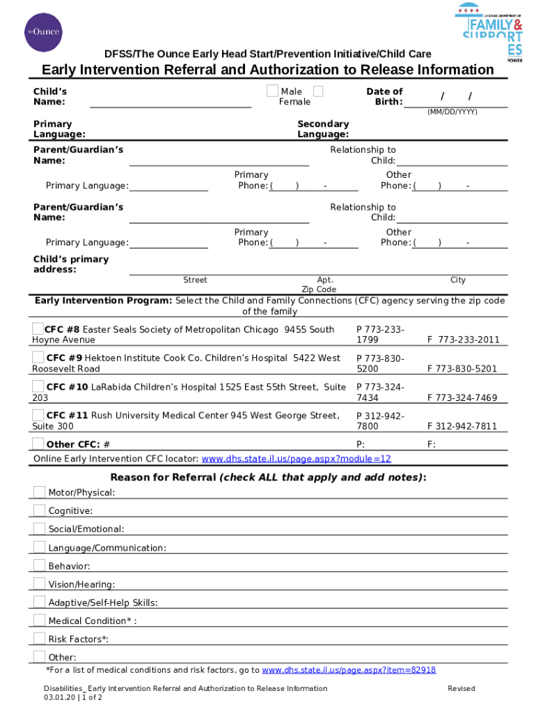 DFSS Children Services Division Ination for RFP Doc Template | pdfFiller