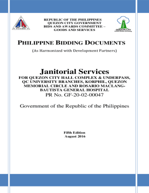 Fillable Online Bidding Documents - DSWD Field Office NCR Official ...