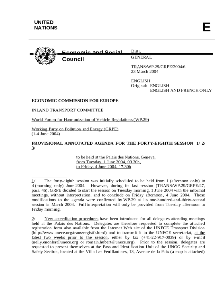 SURFACE VEHICLE RECOMMENDED PRACTICE - UNECE Doc Template | pdfFiller