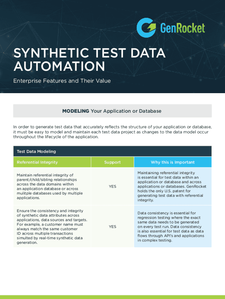Fillable Online The Complete Guide to Synthetic Test Data Generation ...