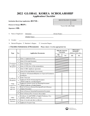 Fillable Online HOW TO fill the application form (+FAQ) GKS 2022 ...