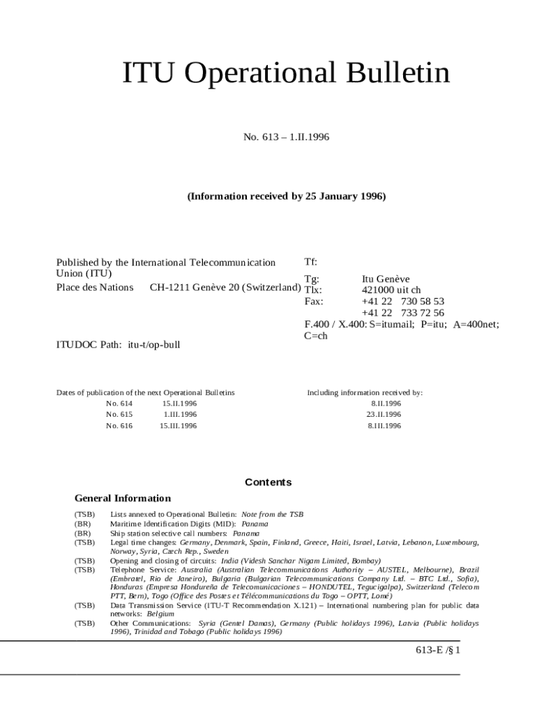 613-E / Doc Template | pdfFiller