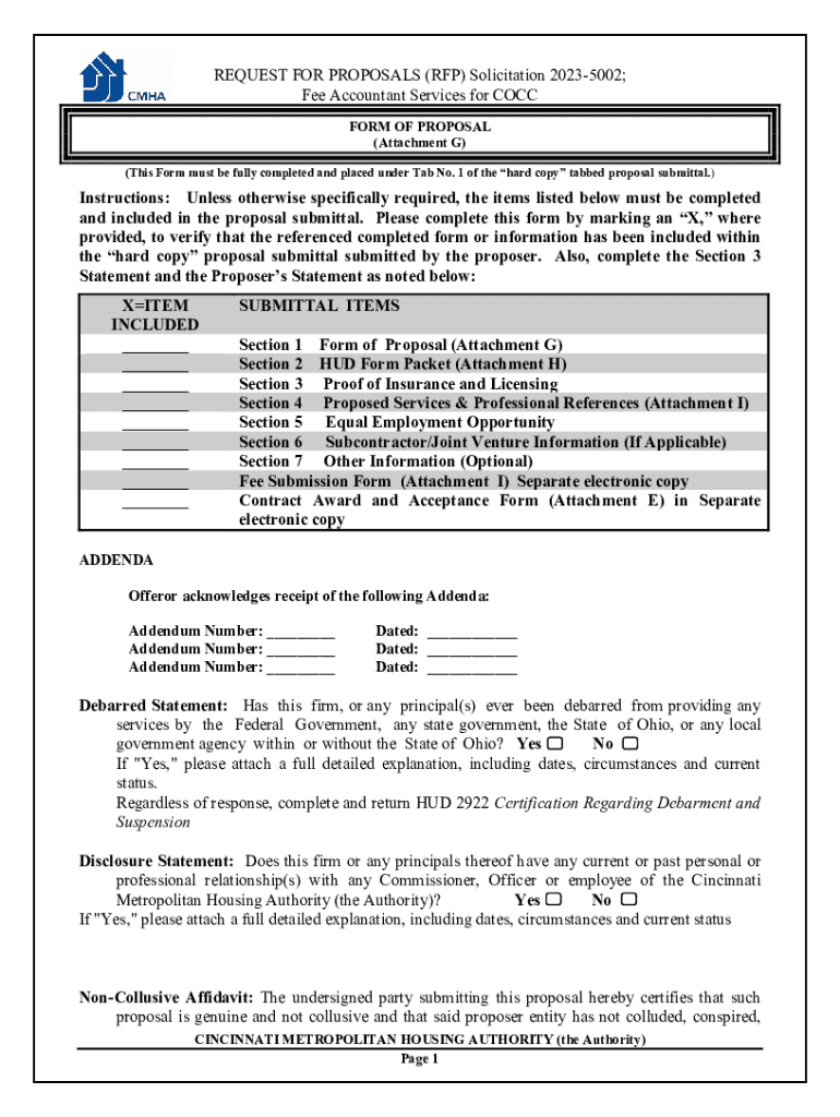 Fillable Online Request for Proposals (RFP) for Financial Audit ...