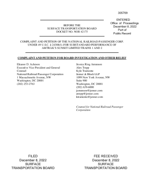 Fillable Online Dockets (Including Service Lists) Fax Email Print ...