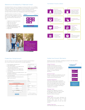 Fillable Online MaxorPlus Has a New Member Portal - Create Your Account ...