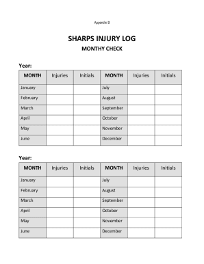 Fillable Online Needlestick Safety and Prevention Act and the ...