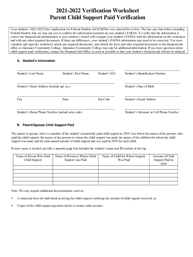 Fillable Online Your students 2021-2022 Free Application for Federal Student Aid (FAFSA) was ...