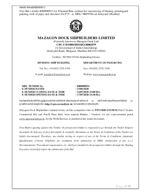 Fillable Online TENDER DRAFT EY edited post lockdown &purchase man ...