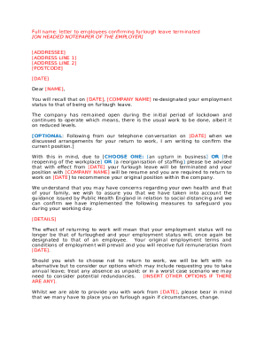 How to Write a Termination Letter With Template - Indeed Doc Template ...