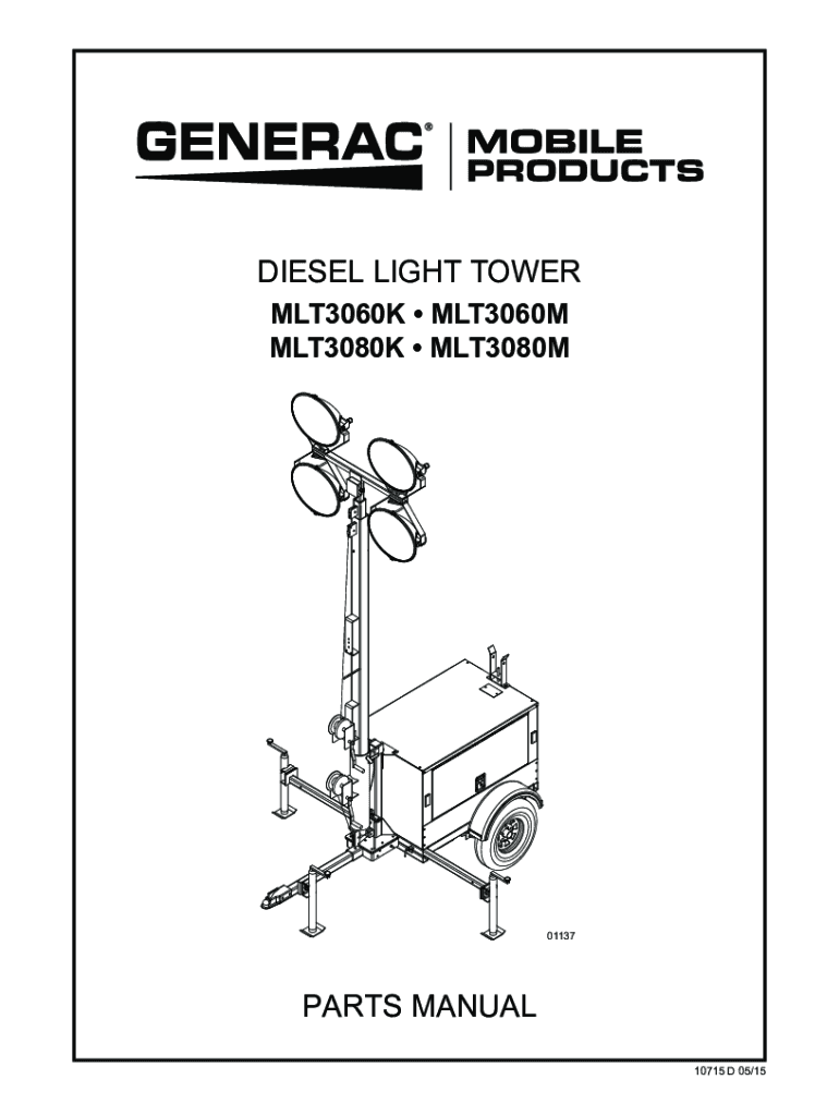 Fillable Online TOWER LIGHT OPERATION & SERVICE MANUAL Fax Email Print ...