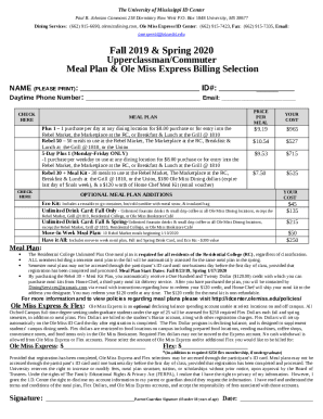 Identity Verification Full Name (please print) - idcenter olemiss Doc ...