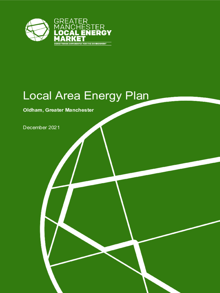 Fillable Online committees oldham gov Local Area Energy Plan - Oldham ...