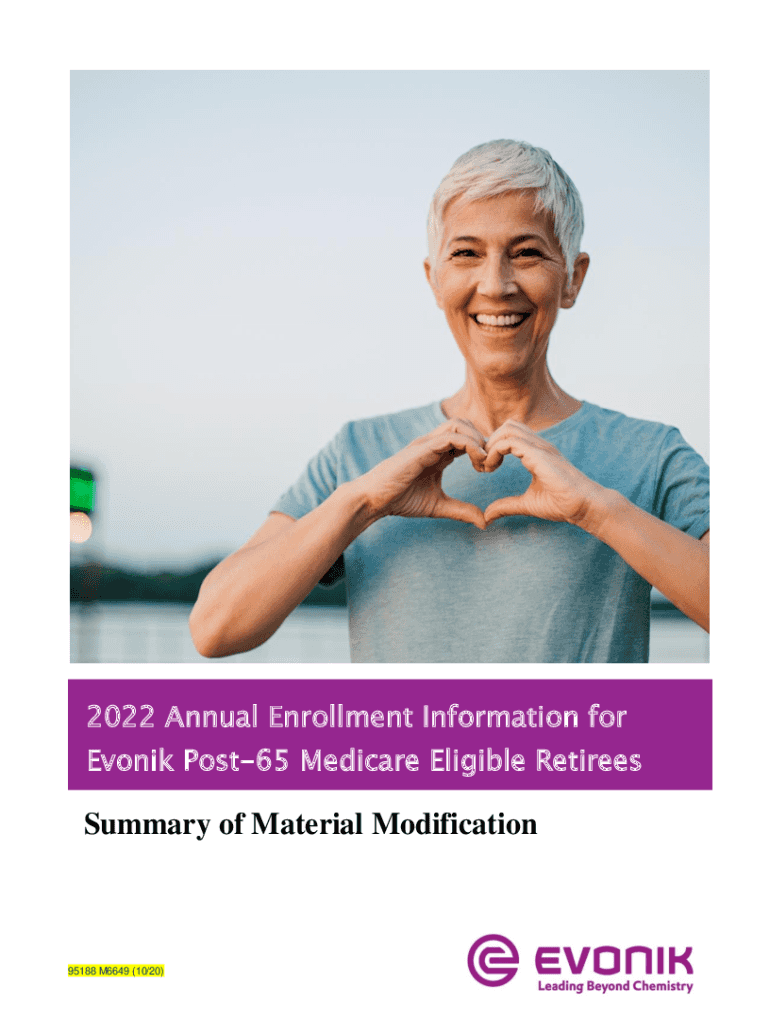 Fillable Online Summary of Material Modification Fax Email Print ...