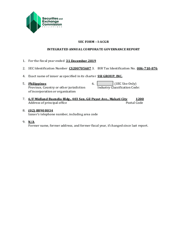 Fillable Online SEC Identification Number CS200705607 3 Fax Email Print ...