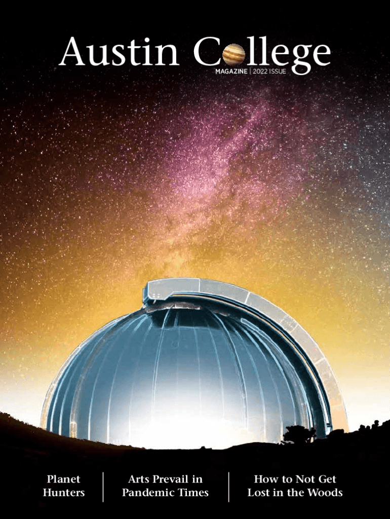 Fillable Online acmagazine austincollege No One Plans for a Pandemic ...