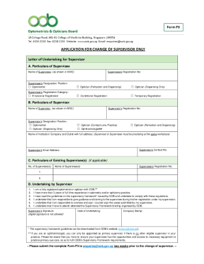 Fillable Online Form P3 - change in sup.docx Fax Email Print - pdfFiller