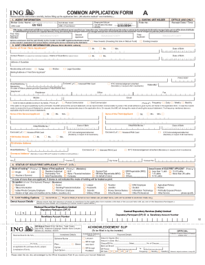 Fillable Online PGIM India Perks Employer Common Application Form Fax ...