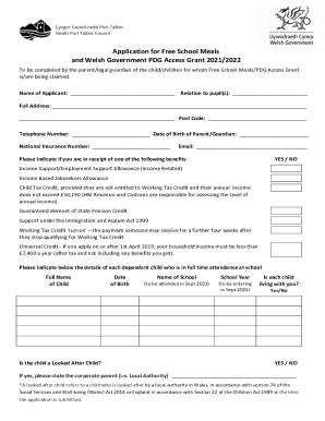 Fillable Online School uniform grant application form - Mercedes Fax ...