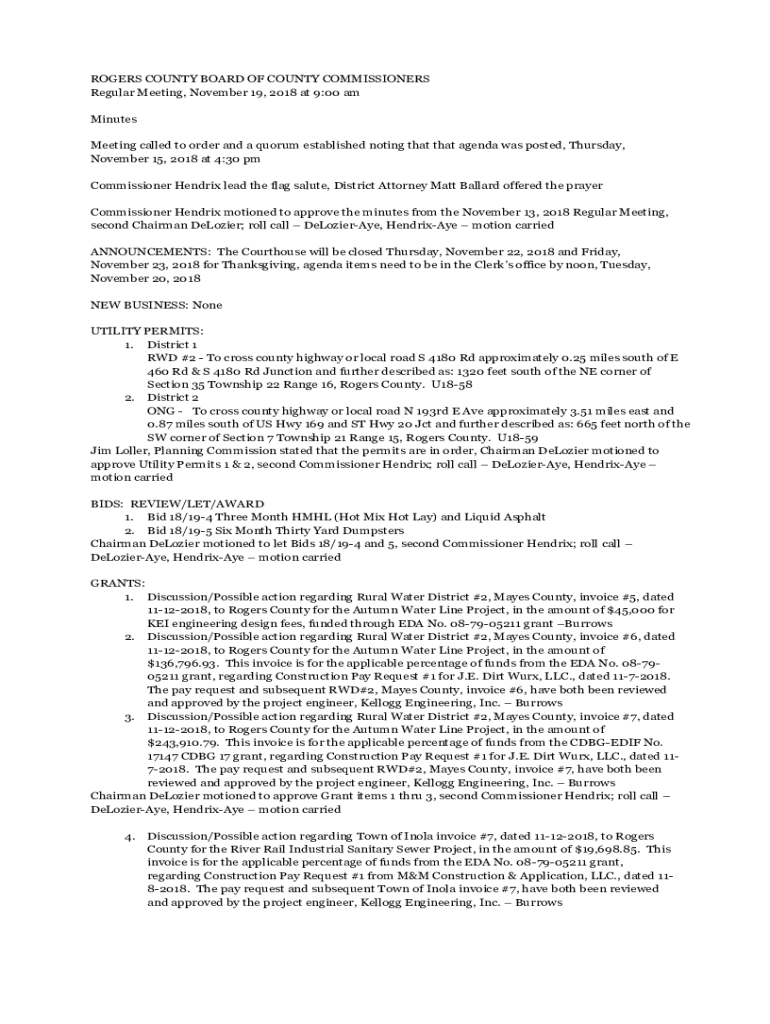 Fillable Online Commissioner Hendrix lead the flag salute, District ...