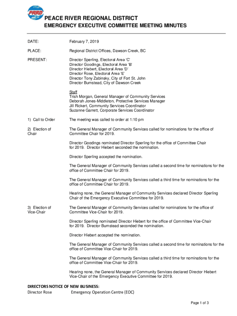 Fillable Online prrd bc PRRD's Electoral Area C going to recount, Kealy ...