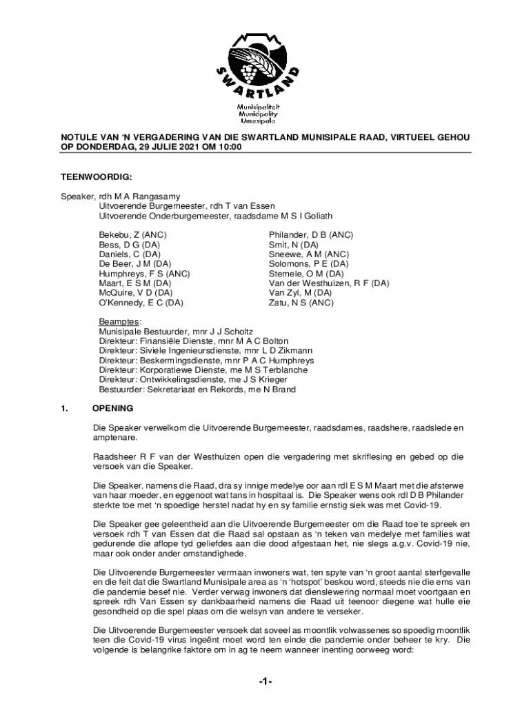 Notule - Fill Online, Printable, Fillable, Blank | pdfFiller