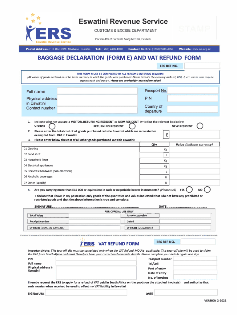 Fillable Online Tax revenue (% of GDP) - Eswatini - World Bank Data Fax ...